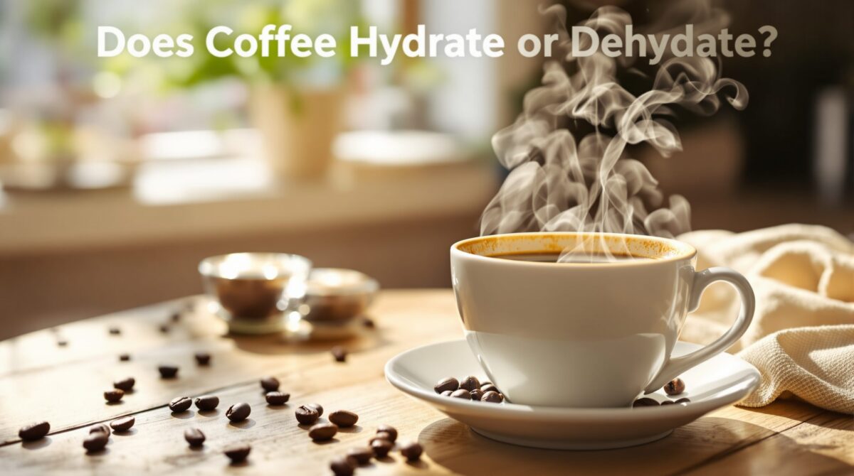 Café hydrate ou déshydrate : ce que disent les experts santé